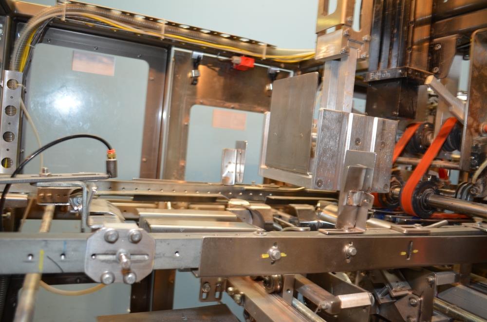 Adco Model HCF35PC Automatic Hot Melt Top Load Carton Former