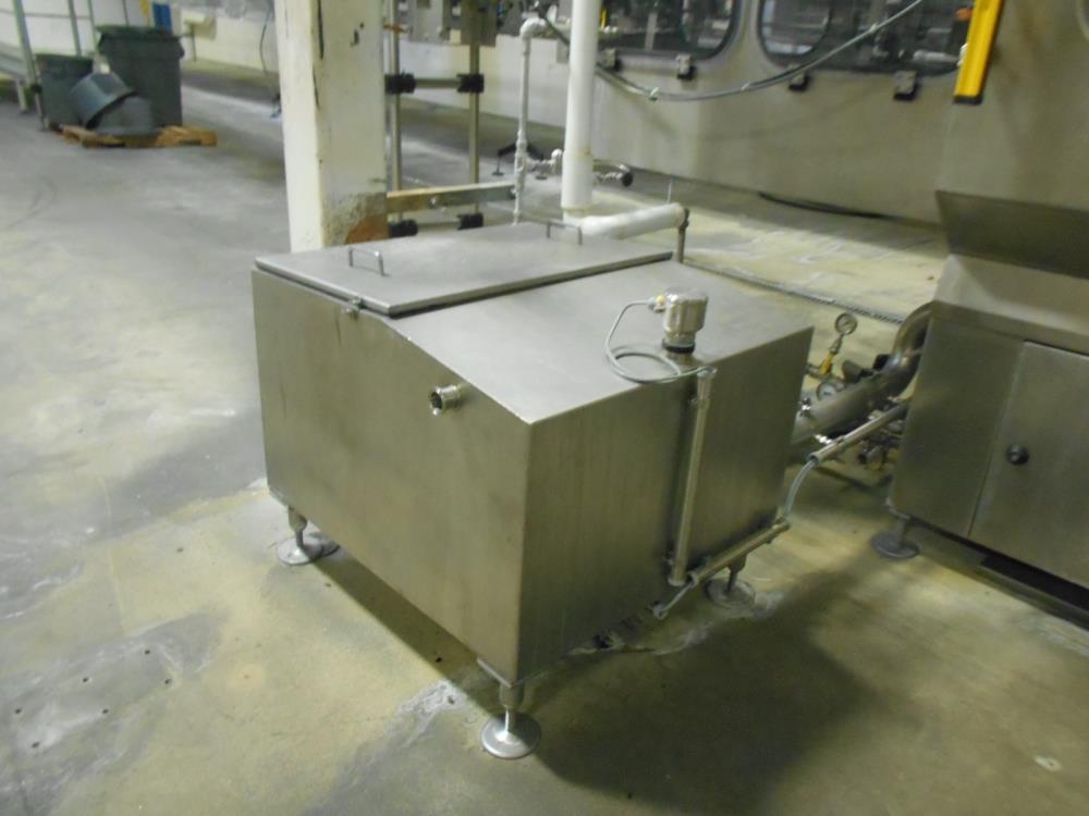 Procomac 16 ft Long S/S Spray Rinser with Balance Tank and 7 1/2 HP ...